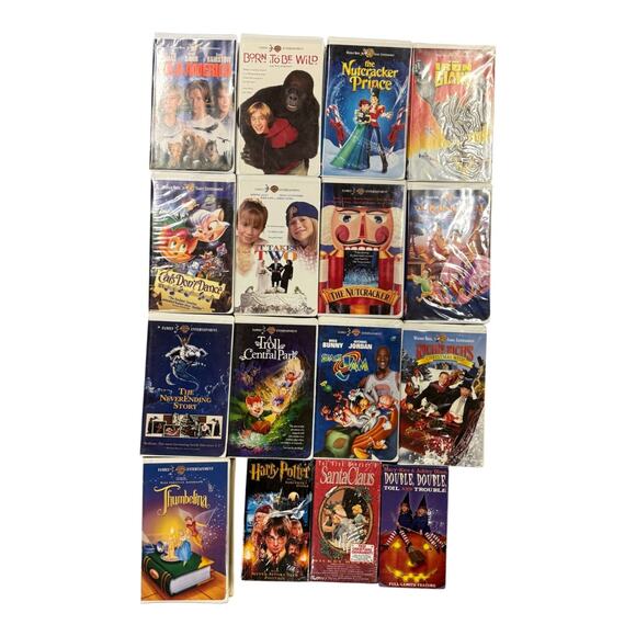 Media | Lot Of 16 Warner Bros Family Vhs Animated Classics Vintage ...